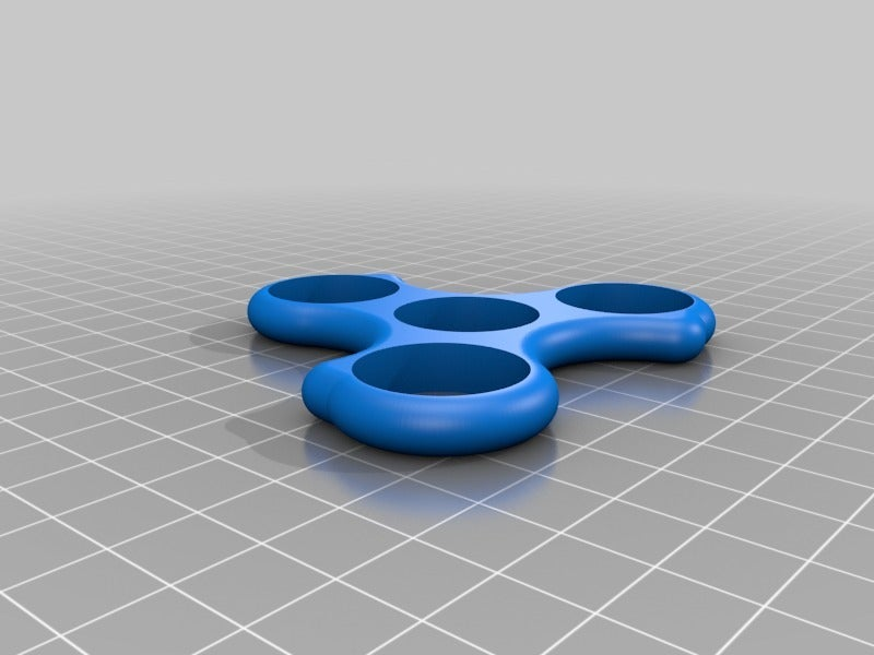 Free STL file Tri Fidget Spinner 👌 ・3D printer design to download・Cults