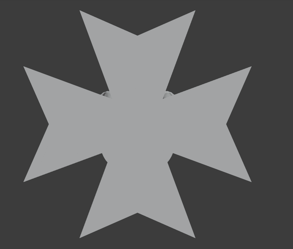📛 Black Templar chapter badge・ 3D File for ・Cults
