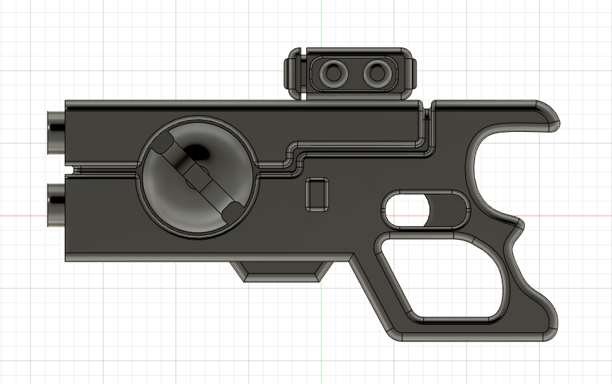 🔫 Tau Pulse pistol・ STL File for ・Cults