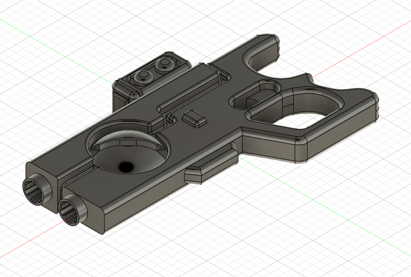 🔫 Tau Pulse pistol・ STL File for ・Cults