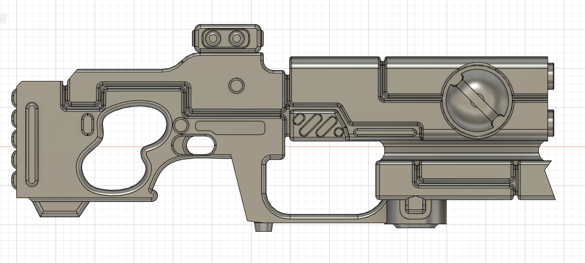 Файл STL Tau Pulse carbine for cosplay 🔫 (OBJ)・Дизайн для загрузки и 3D ...
