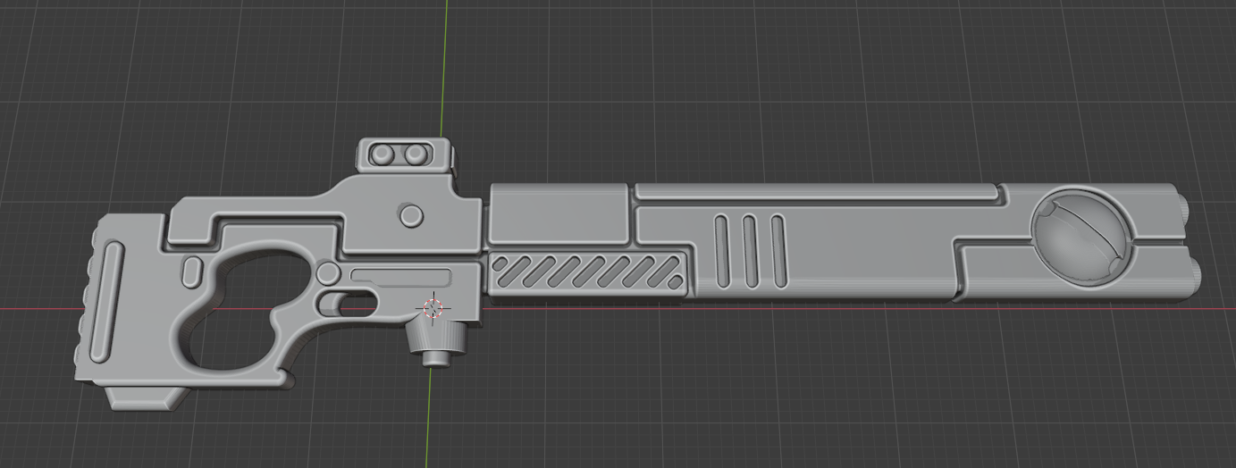 🔫 Tau Pulse rifle for cosplay・ STL File for ・Cults