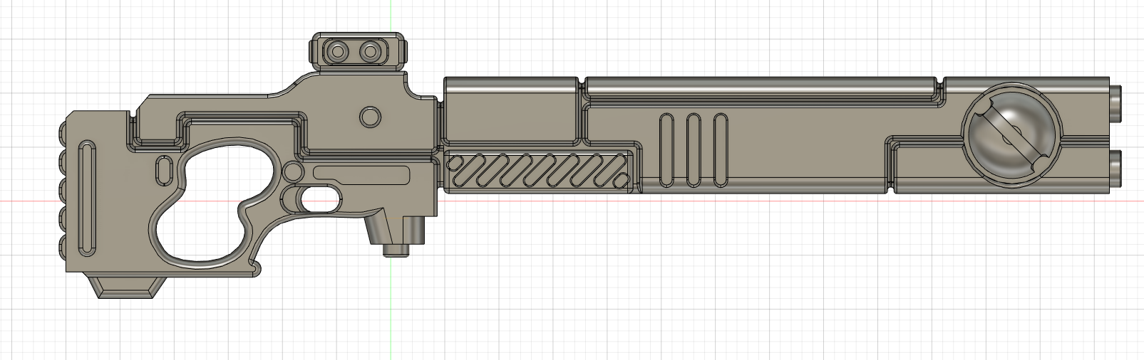 🔫 Tau Pulse rifle for cosplay・ STL File for ・Cults
