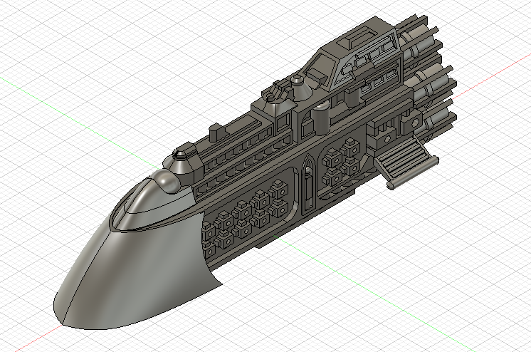 ⭐ Conquest-class Star Galleon Battle Fleet Gothic・ STL File for ・Cults