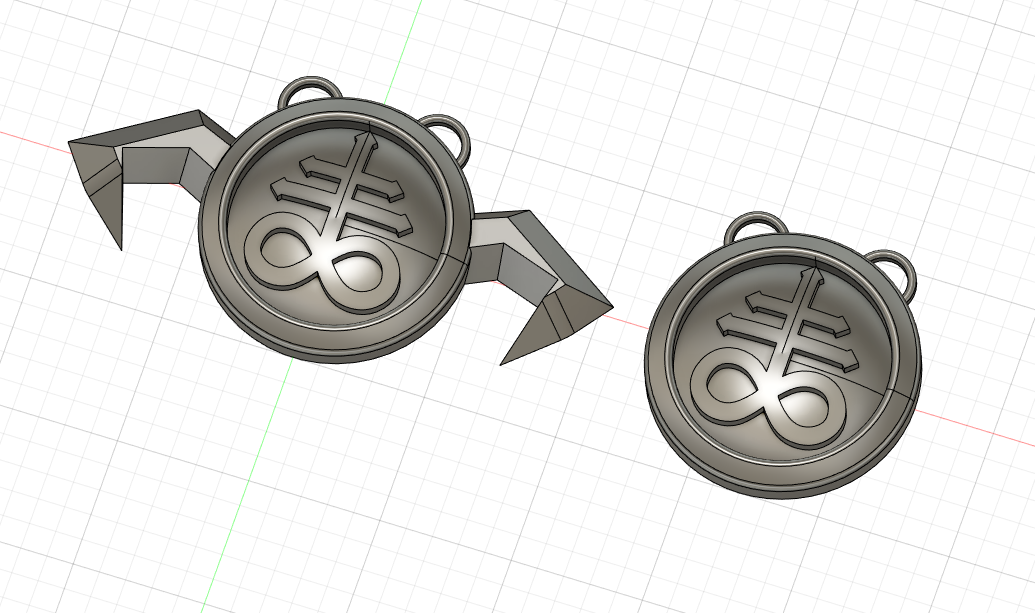 STL file Bloodrayne pendant 🧛 (OBJ)・3D printer design to download・Cults