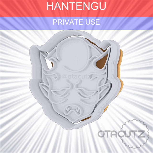 🍪 Hantengu Cookie Cutter / KNY・Free 3D File for 3D printing・Cults