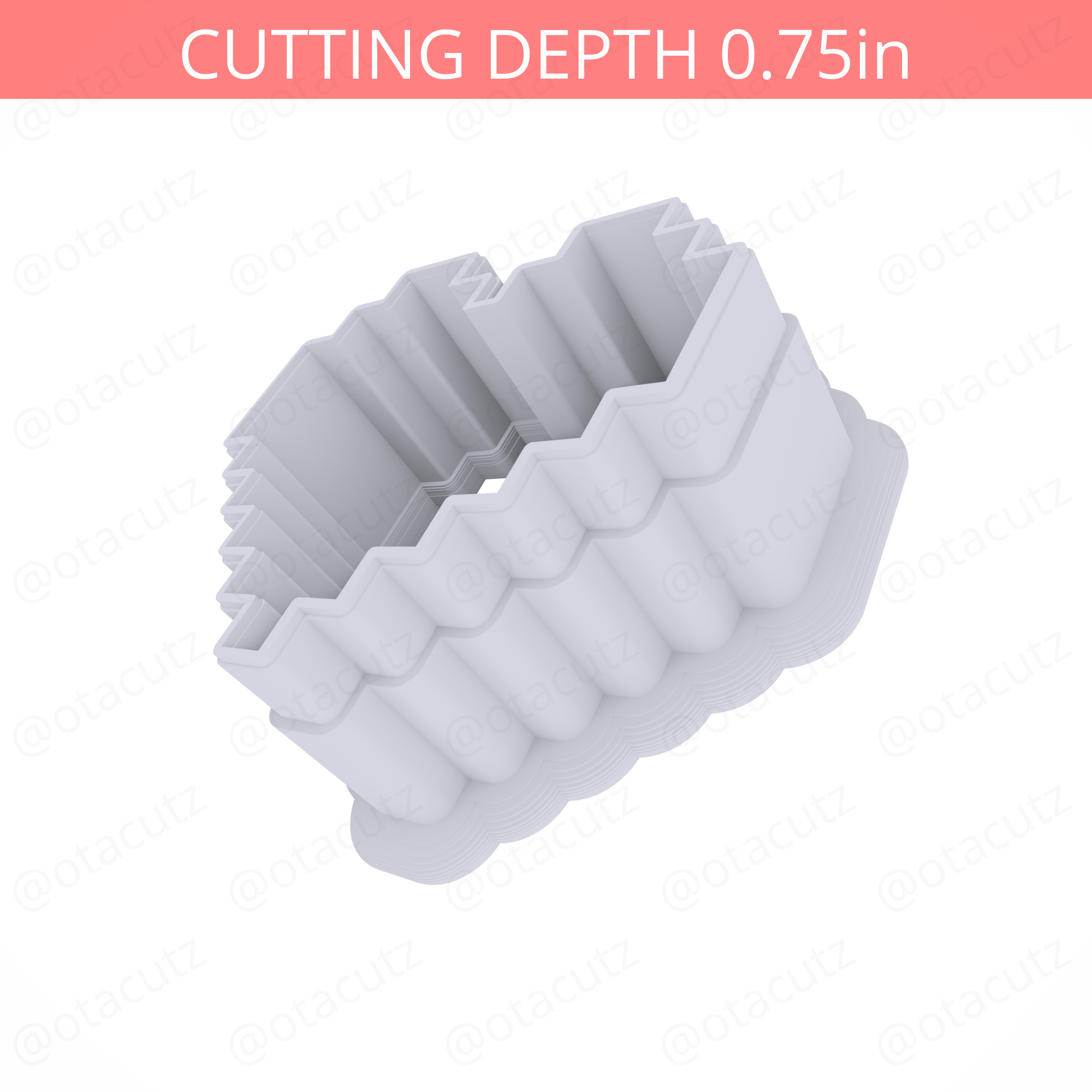 STL file Pixel Heart Cookie Cutter 1.5in / 3.8cm 💜 ・3D printable model ...