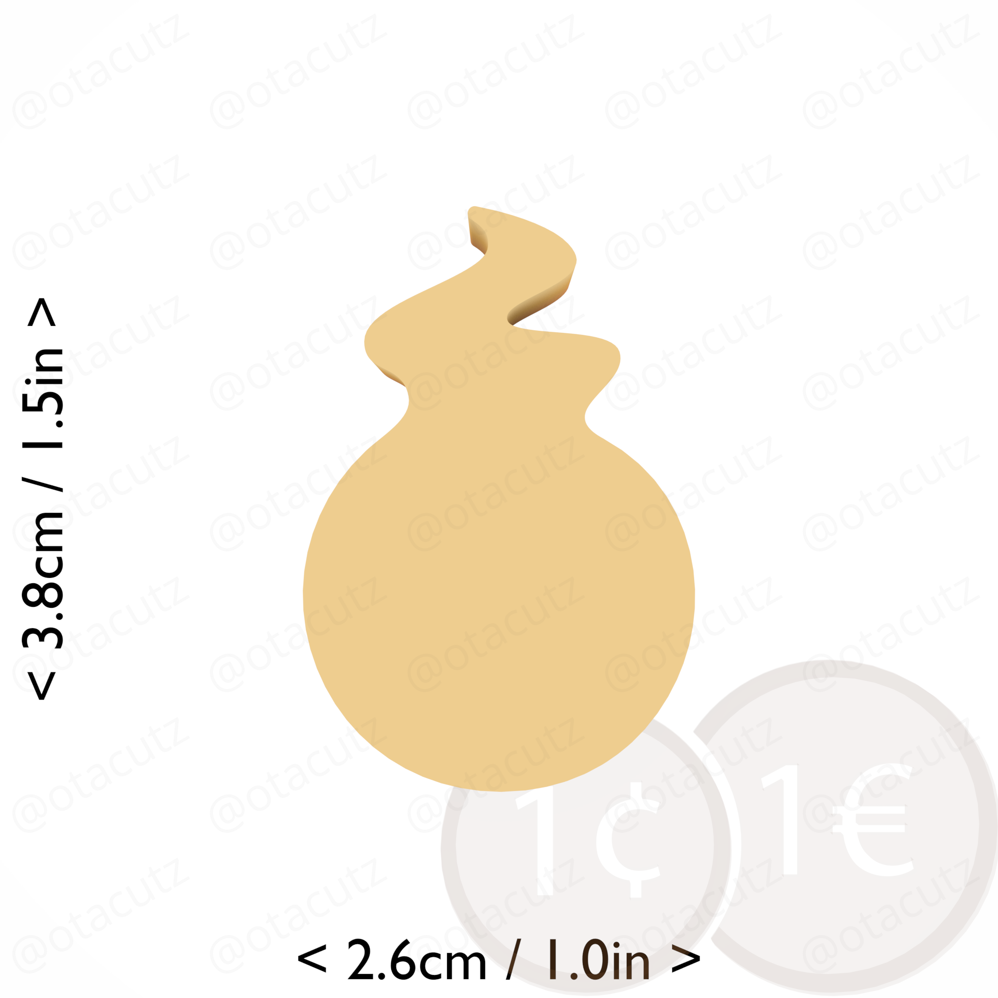 STL file Soul Cookie Cutter 1.5in / 3.8cm 🍪 ・3D printer model to ...