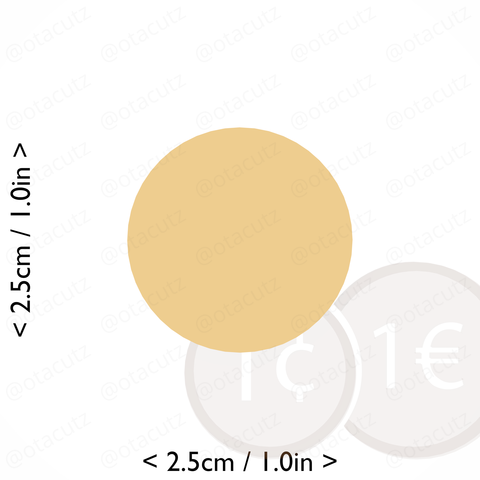 STL file Round Cookie Cutter 25mm 🍪 ・3D printable model to download・Cults