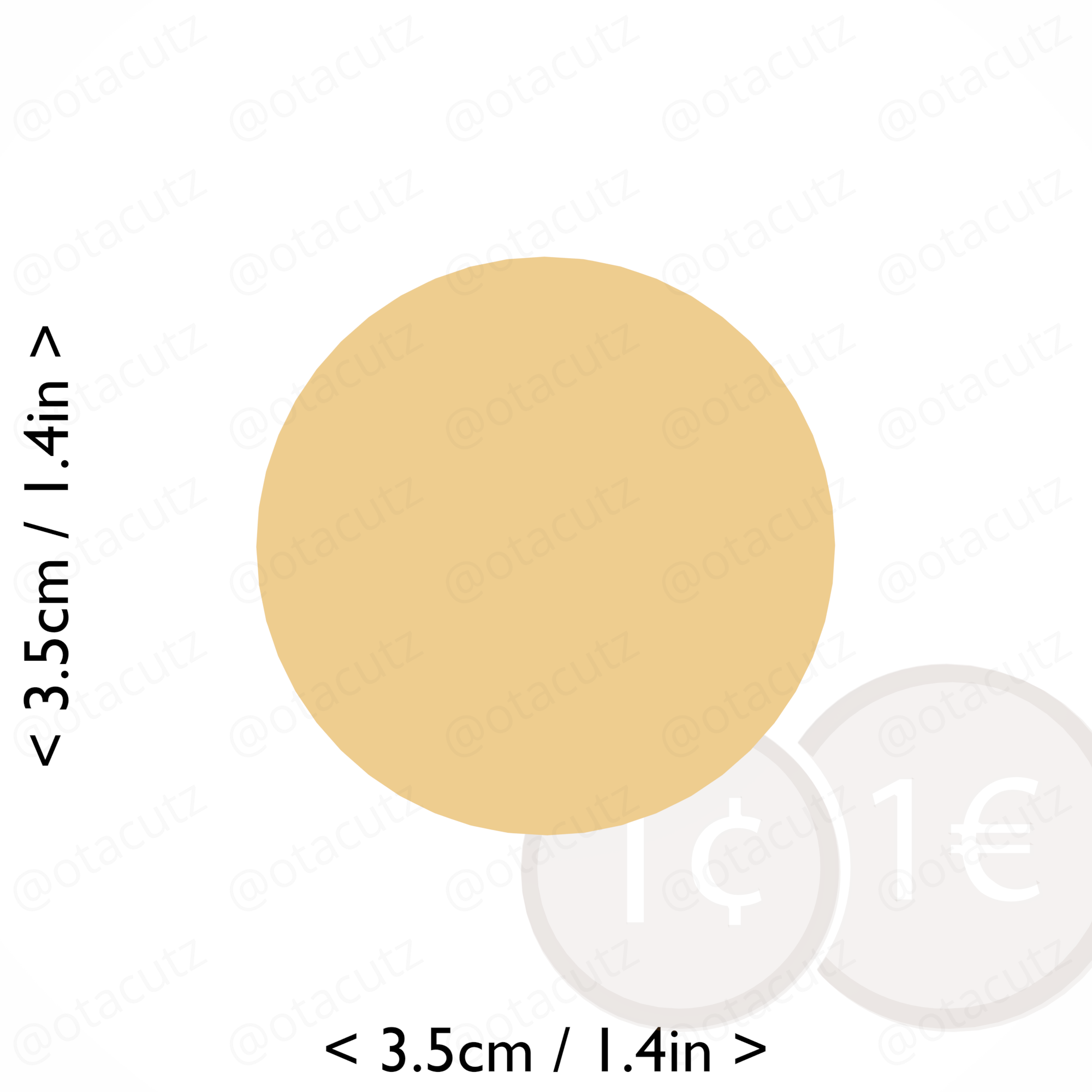 STL file Round Cookie Cutter 35mm 🍪 ・3D printer model to download・Cults