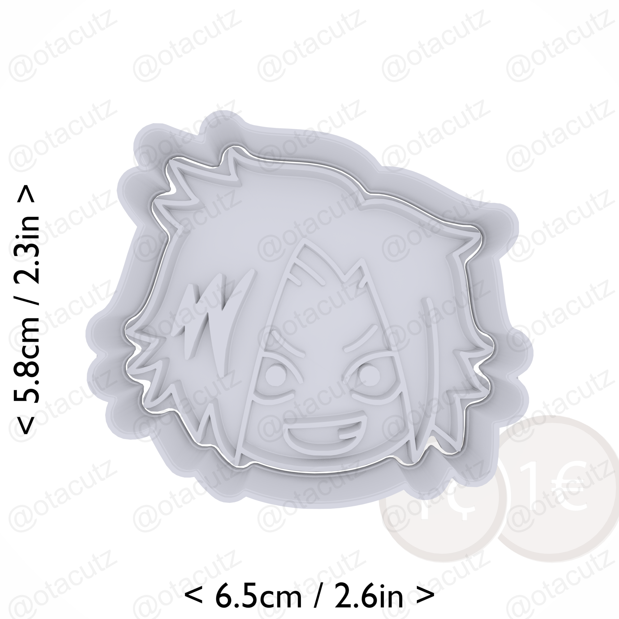 🍪 Denki Citizen Cookie Cutter / MHA・Free 3D File for 3D printing・Cults