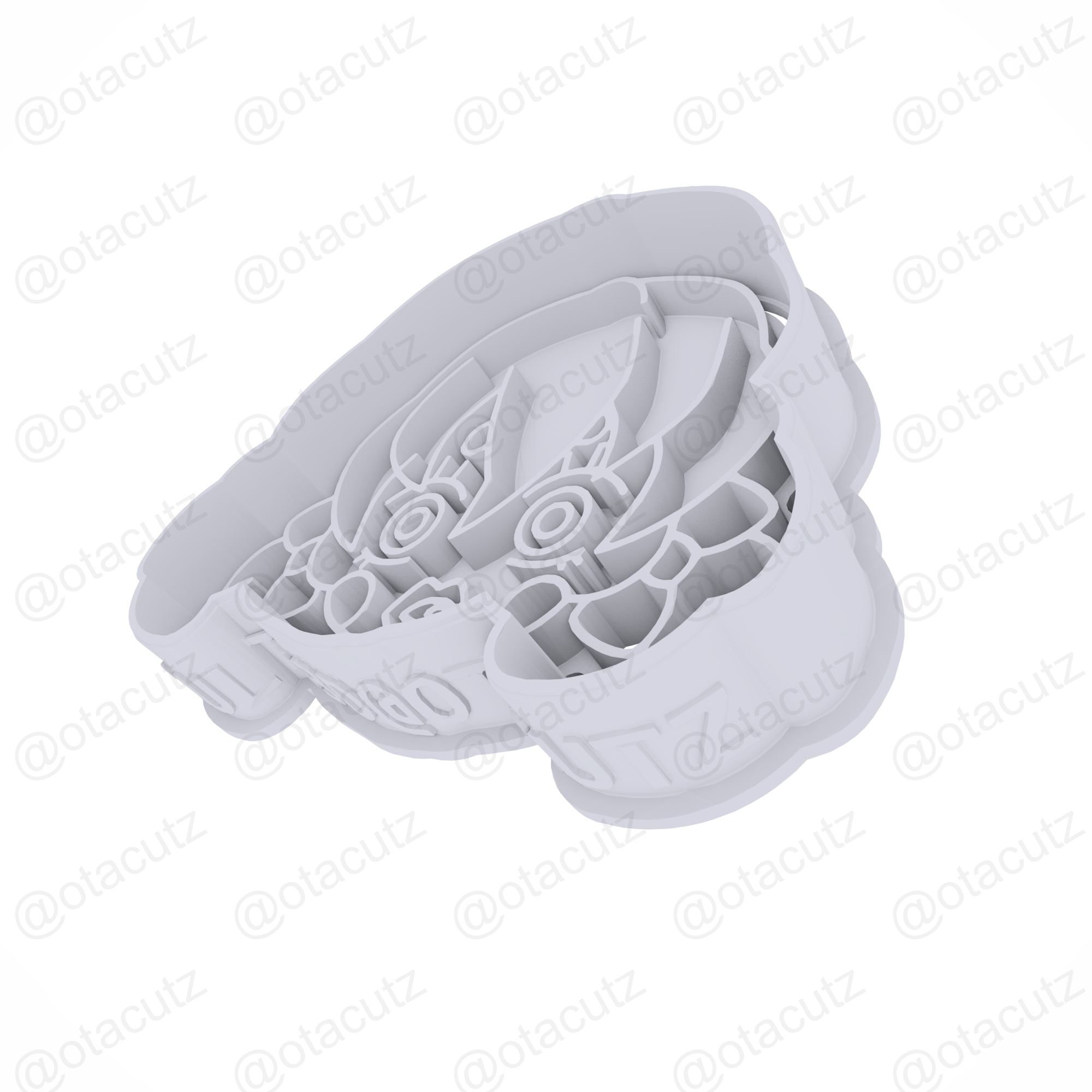 🍪 Inosuke Geisha Ver Cookie Cutter / KNY・Free 3D File for 3D printing・Cults