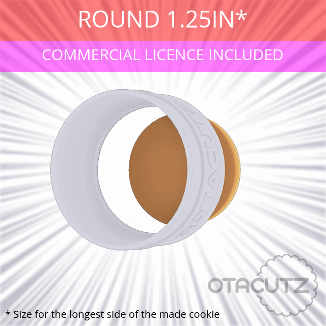 STL file Round Cookie Cutter 1.25in / 31.75mm 🍪 ・3D printable model to ...