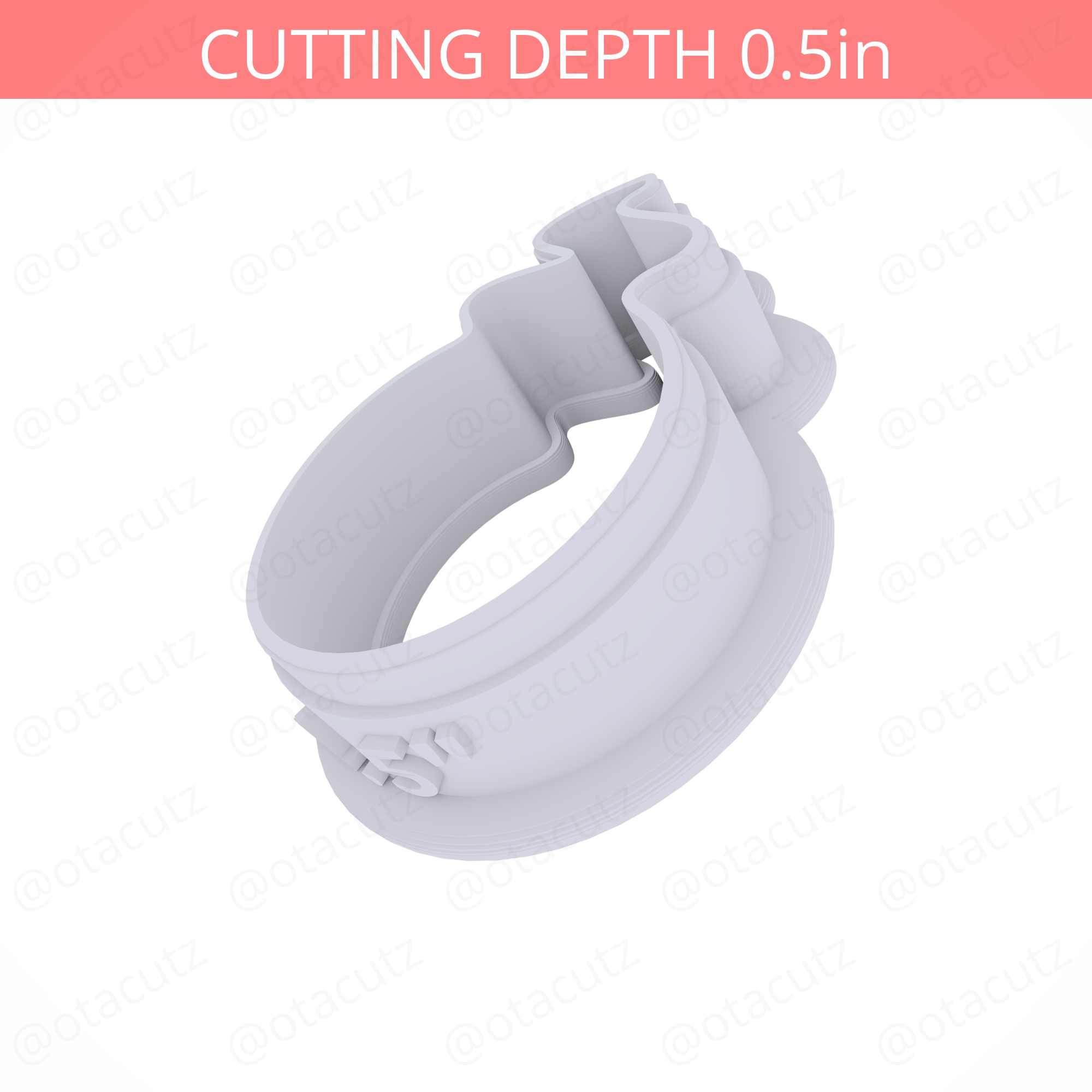 STL file Soul Cookie Cutter 1.5in / 3.8cm 🍪 ・3D printer model to ...