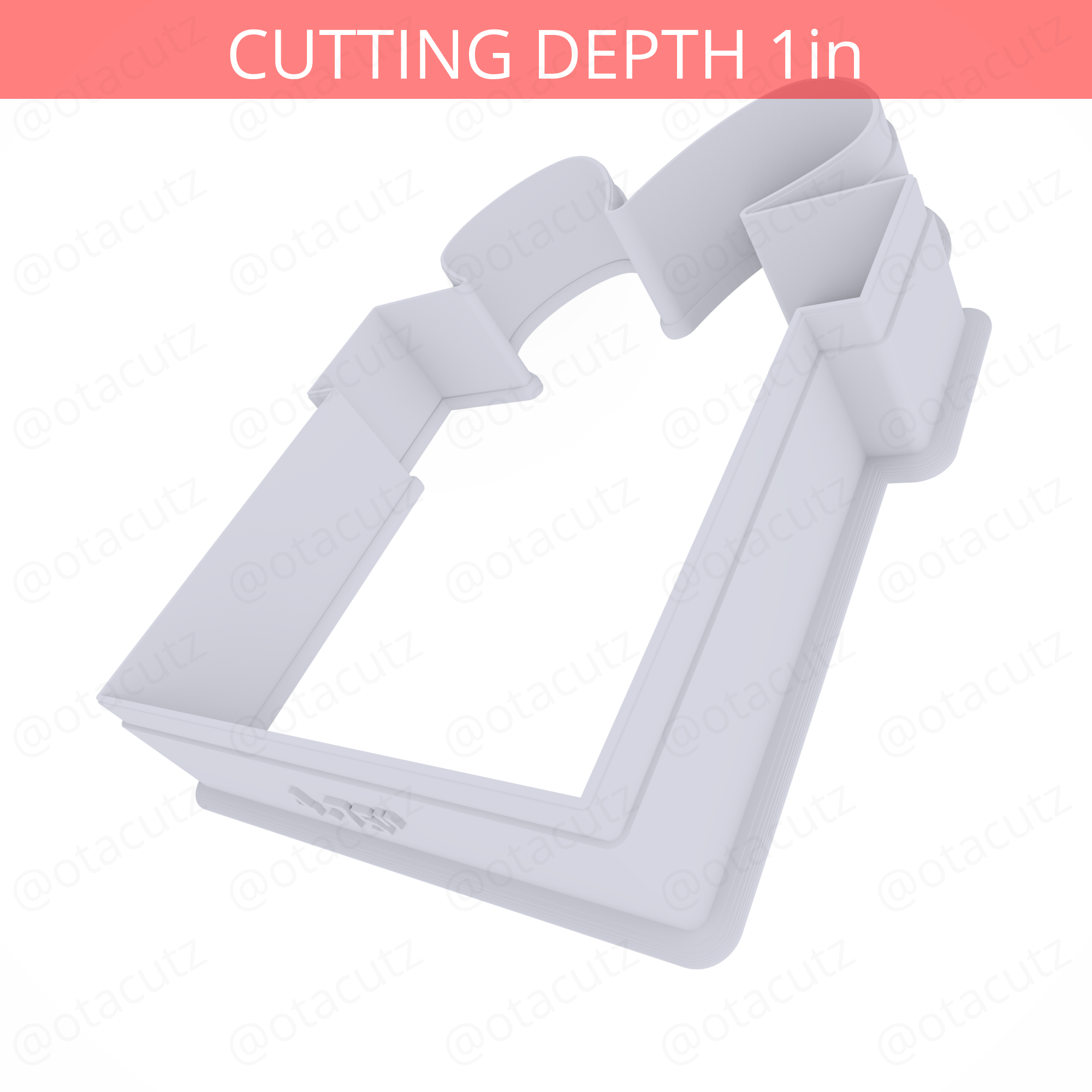 STL file Gift Cookie Cutter 4.75in / 12.1cm 🎁 ・3D printer design to ...