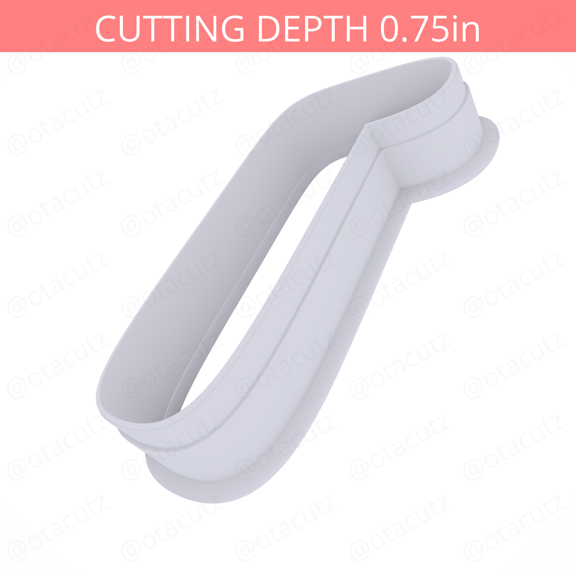 STL file Number One Cookie Cutter 3.5in / 8.9cm 🍪 ・3D printer model to ...