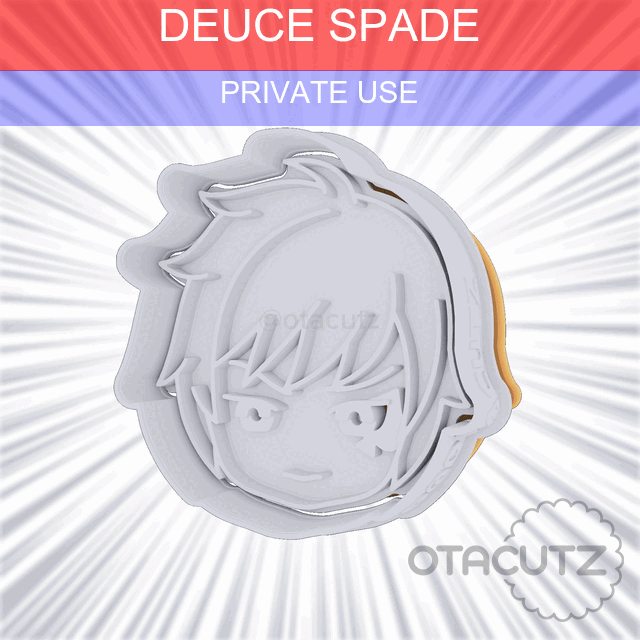 🍪 Deuce Spade Cookie Cutter / Twisted-Wonderland・Free 3D File for 3D ...