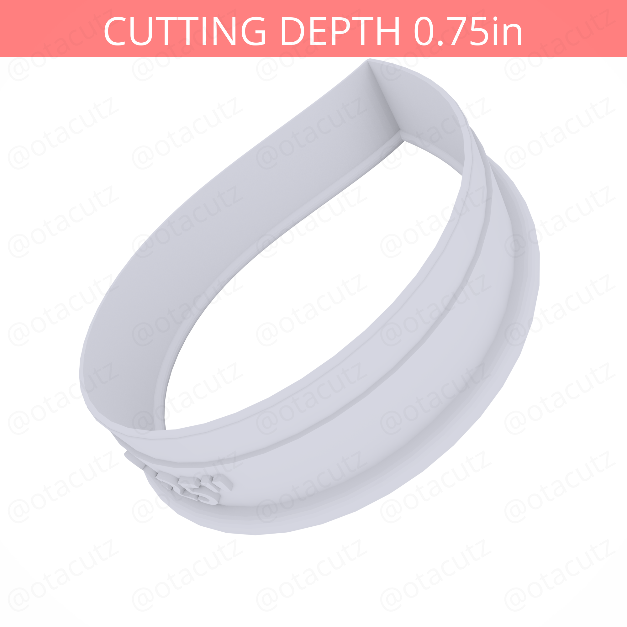 STL file Drop Cookie Cutter 3.25in / 8.3cm 💧 ・Design to download and 3D ...