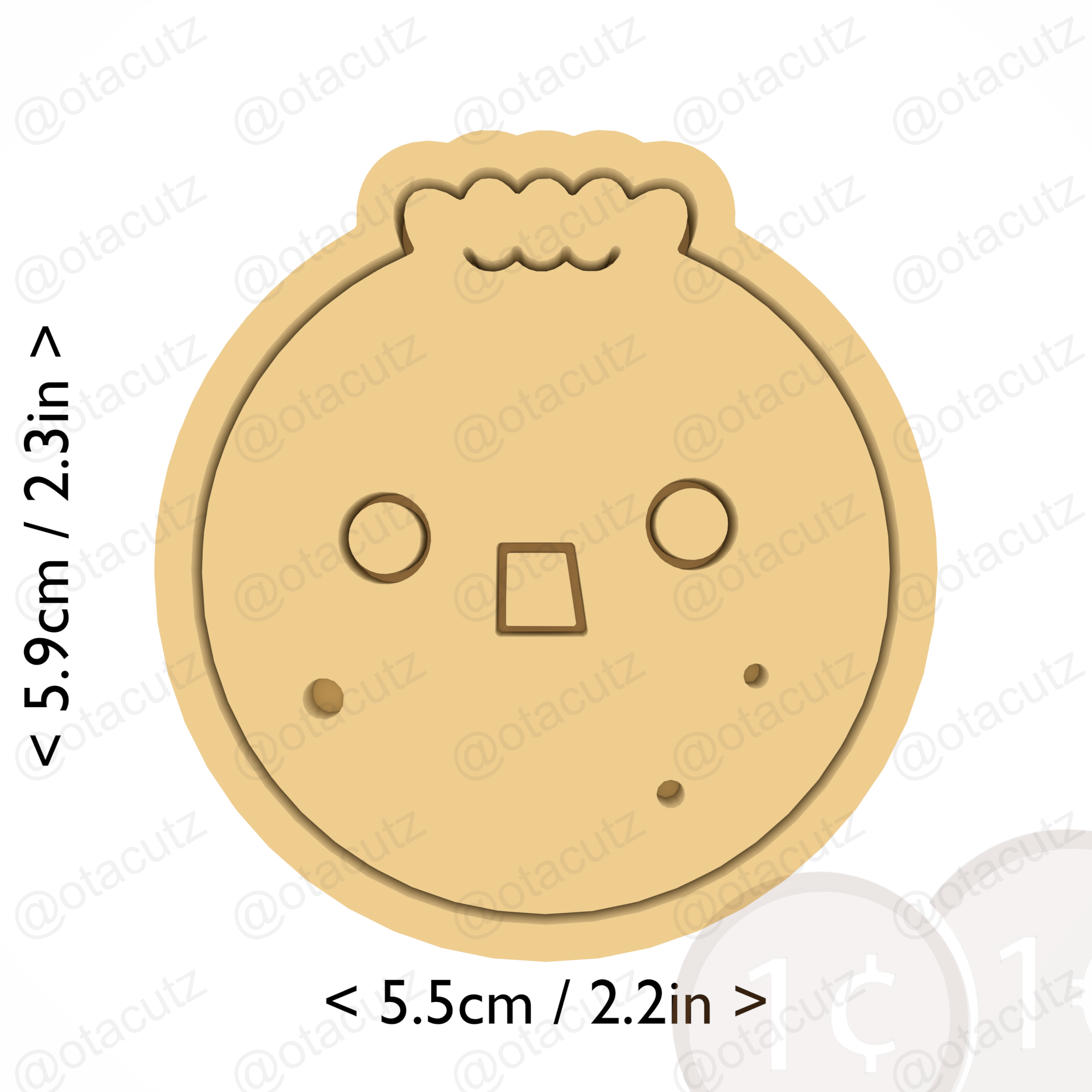 STL-Datei Dekopon Ausstechform / Suika Spiel kostenlos 🍔 ・Design für 3D ...