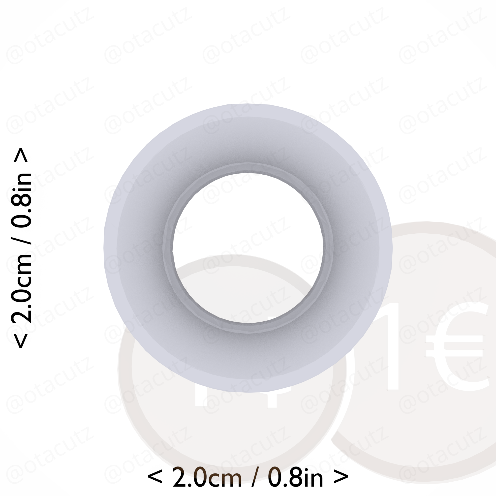 STL file Round Cookie Cutter 15mm 🍪・3D printing idea to download・Cults