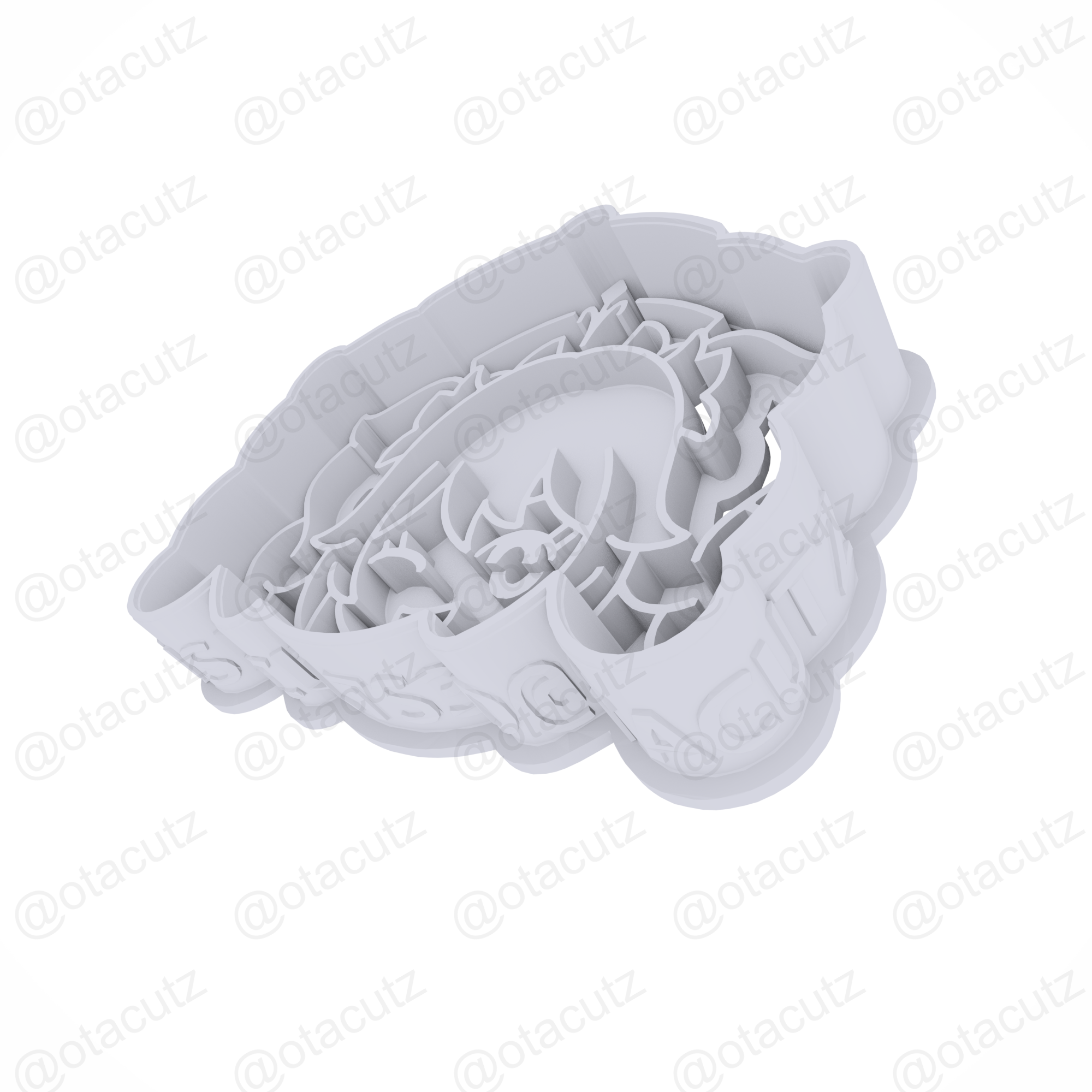 🍪 Barbara Cookie Cutter / GI・Free 3D File for 3D printing・Cults