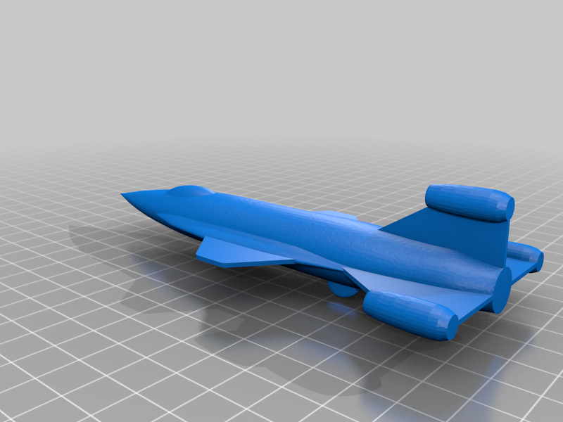 Free STL file single perimeter repair rocket plane 🚀 ・3D print design ...