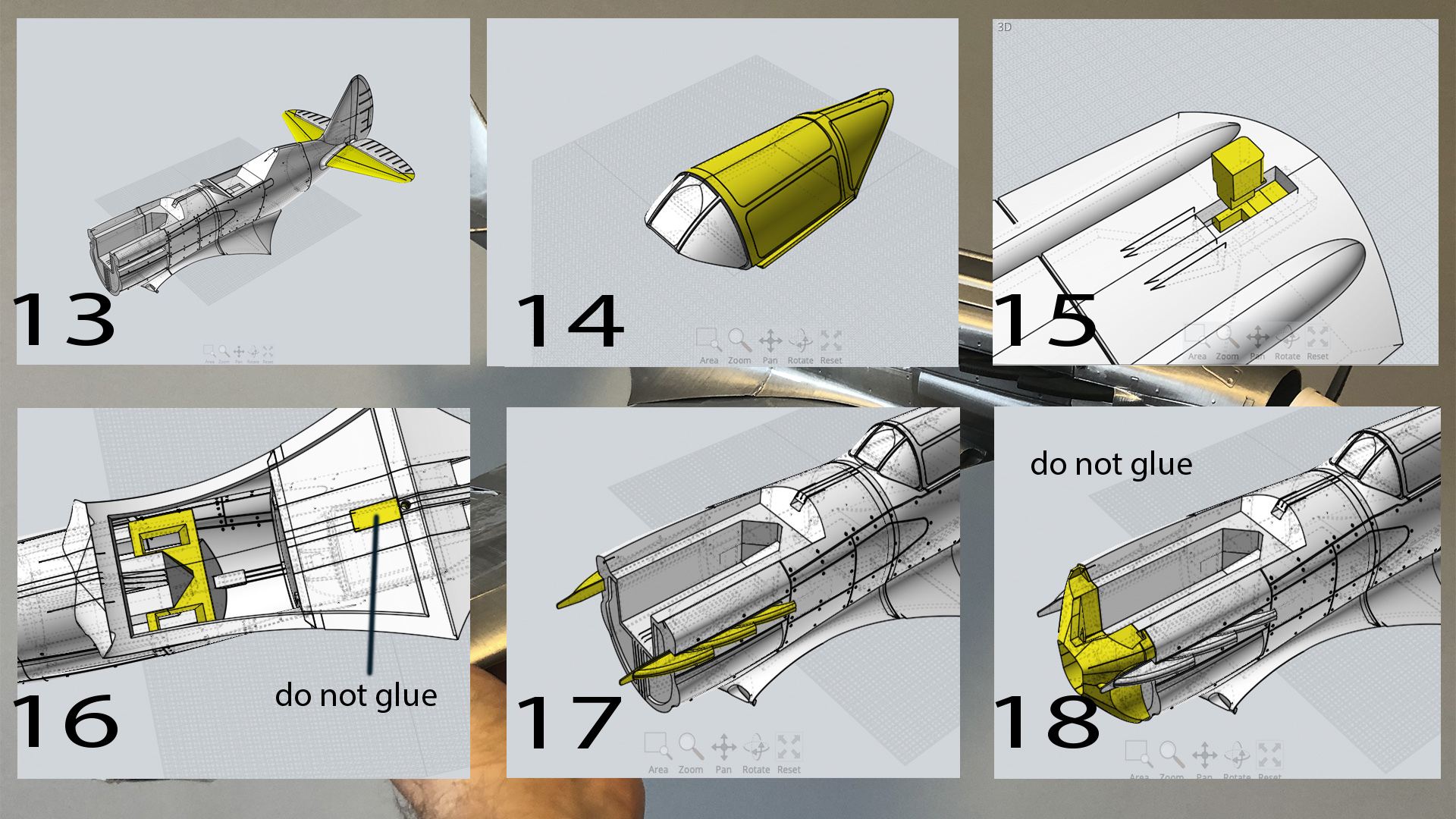 🛩️ MiG-3 Soviet Fighter (RC plane 850mm wing)・ 3D File for ・Cults