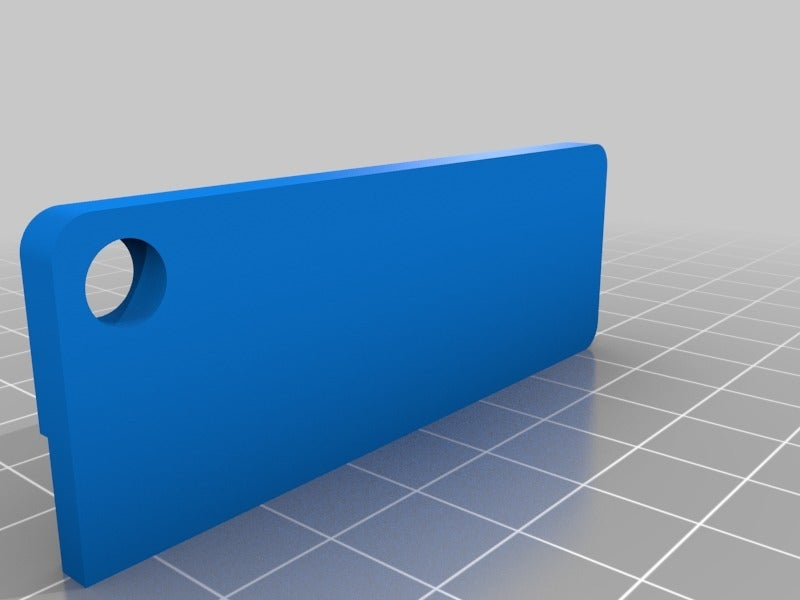 Free STL file Keychain with ruler 🗝️ ・3D printable model to download・Cults
