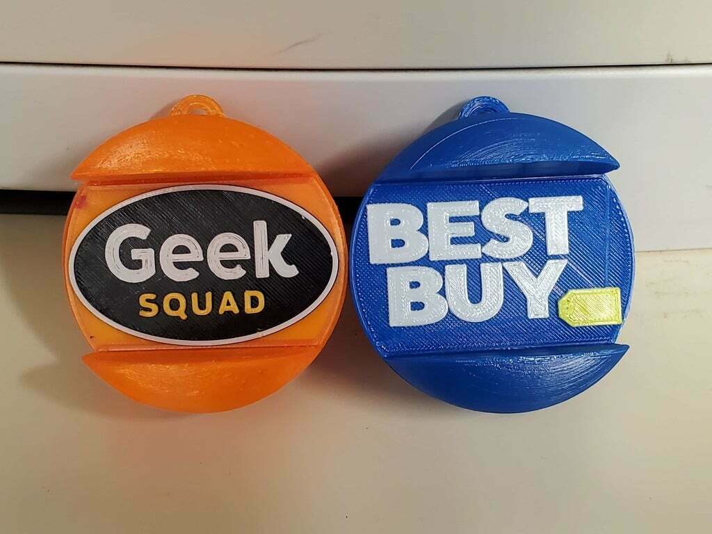 Free Stl File Best Buy Geek Squad Swag 💸 ・3d Printing Model To