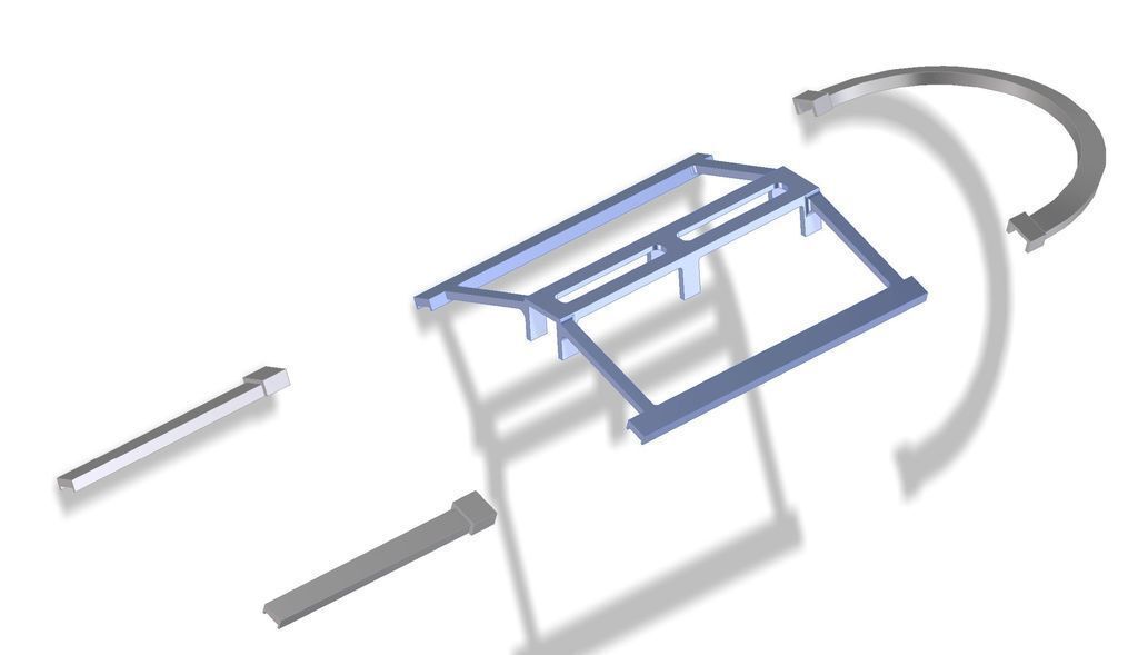 🔧 Just another LED-Strip-Frame for ENDER 3 and ENDER 3 Pro・Free STL ...