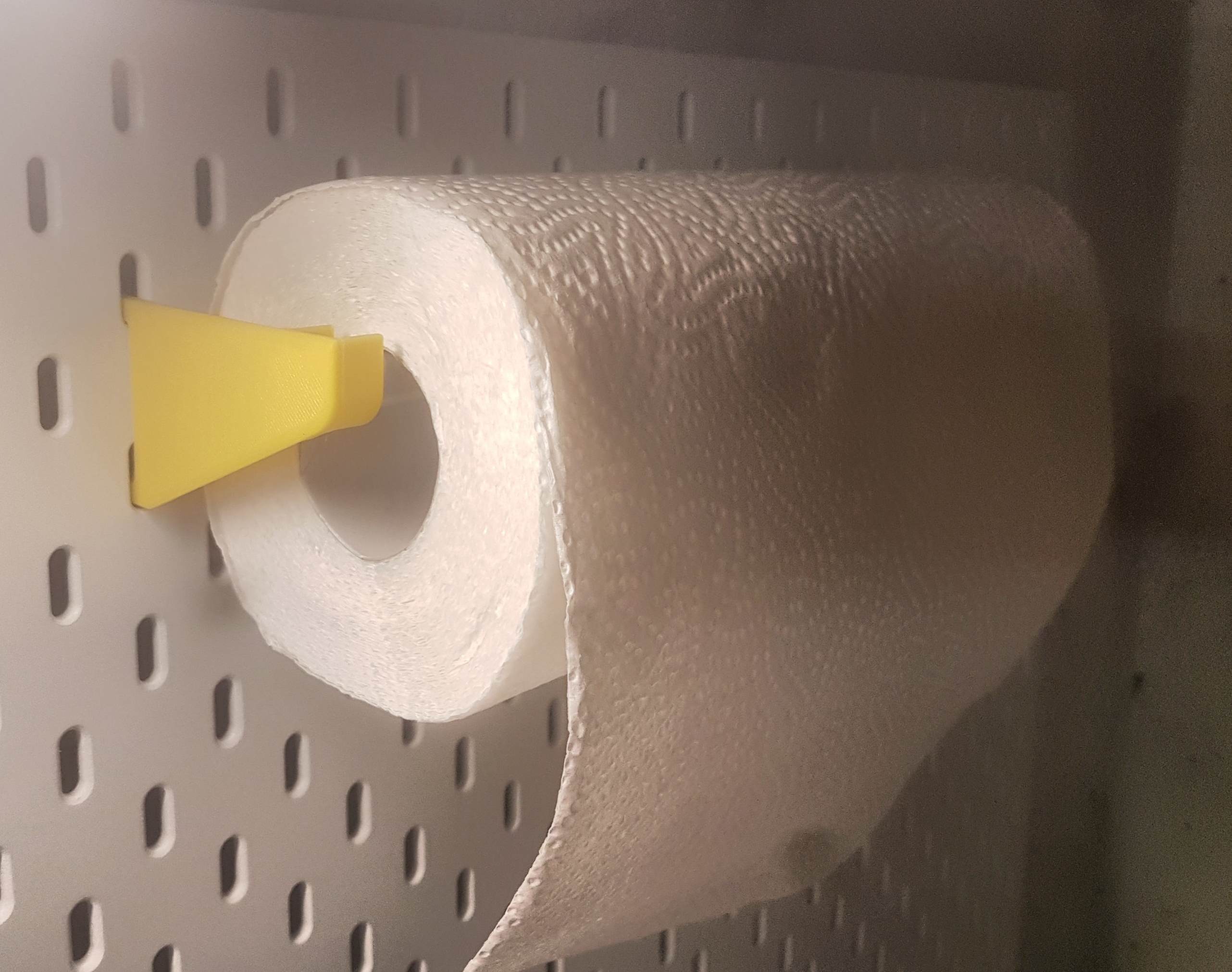 Free STL file Skadis, Paper roll holder 🔧 (STEP)・3D printable object to ...