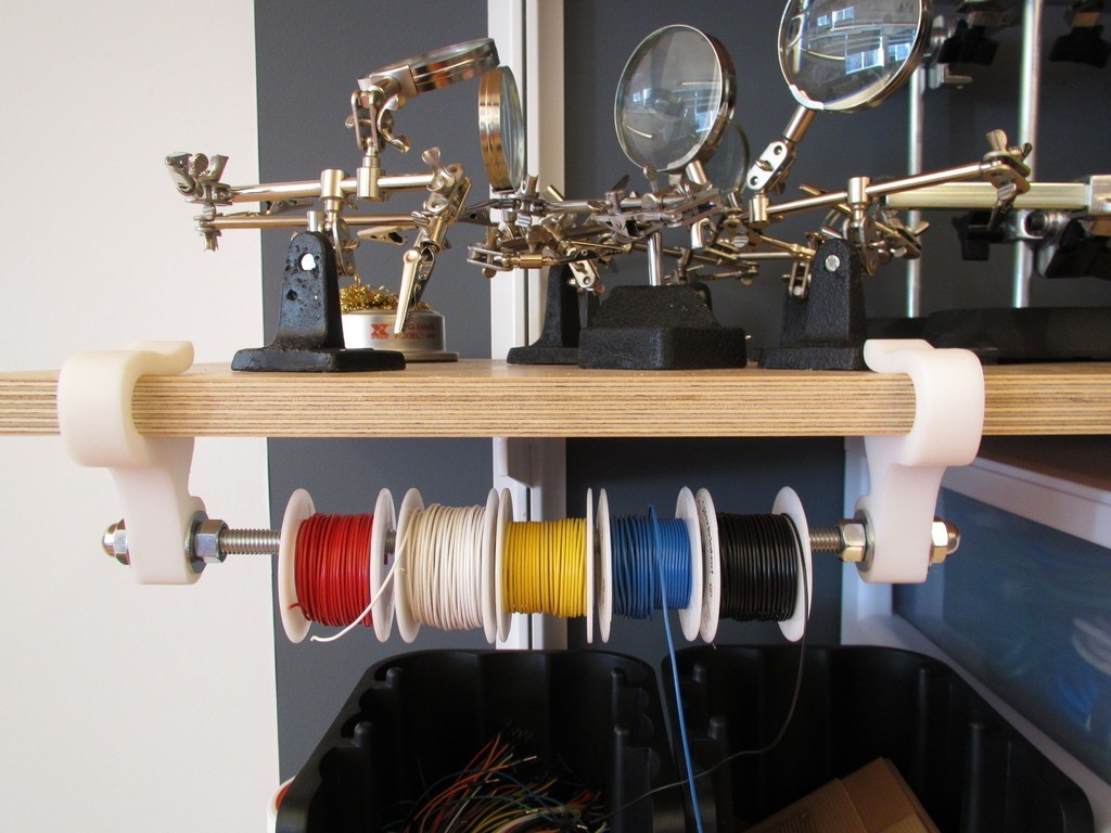 Free STL file Wire Spool Holder 🔧 ・3D print design to download・Cults
