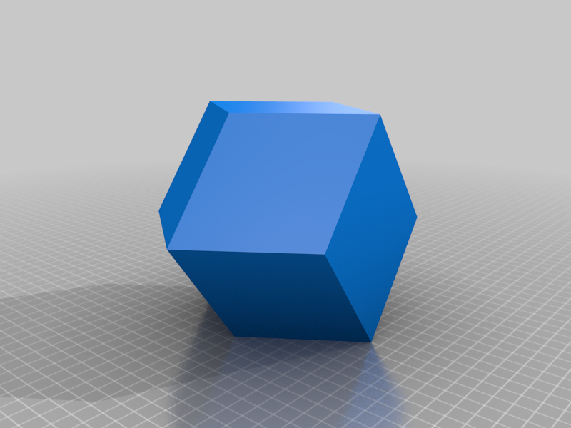Fichier STL gratuit Dodécaèdre rhombique 🎲 (SVG)・Plan pour imprimante ...