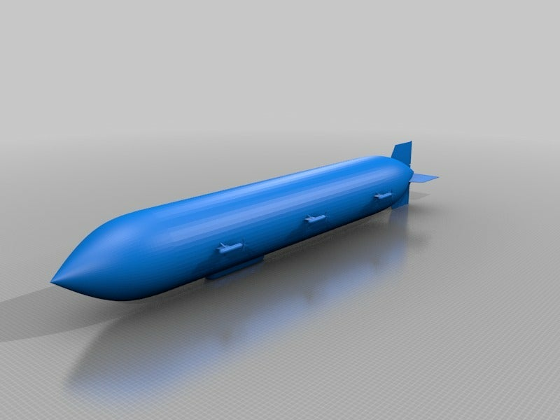 Free STL file zeppelin 🚁 ・3D printer model to download・Cults