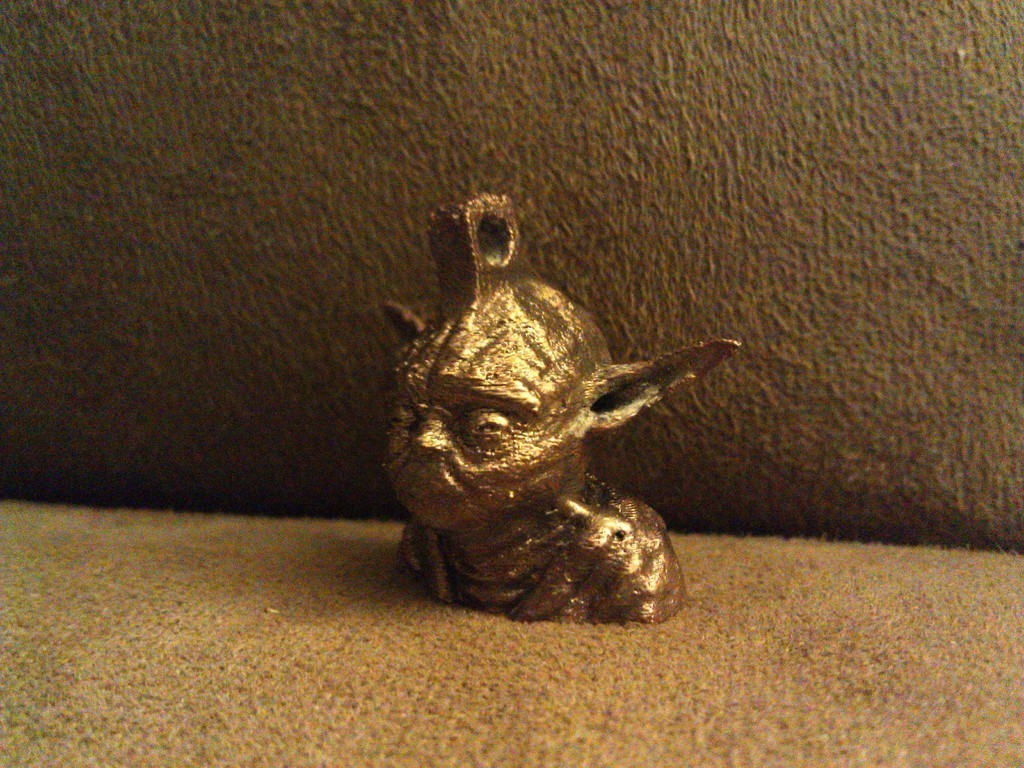 🗝️ Yet Another Yoda - Keychain/Charm for Casting・Free STL File for ・Cults