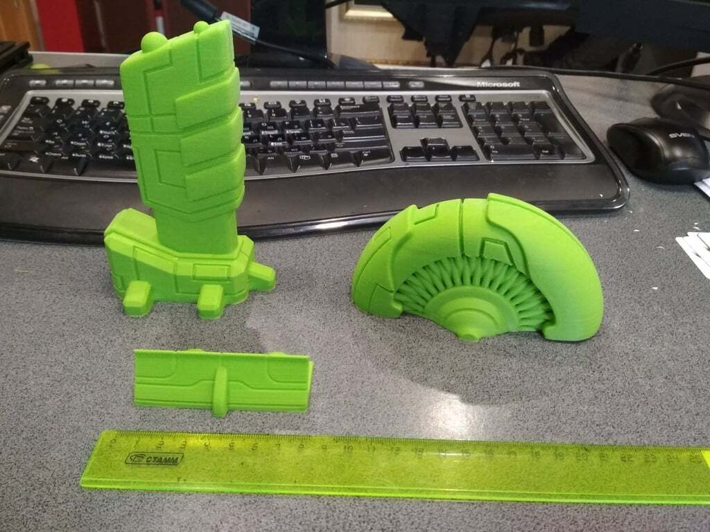 3D printed Tech Terrain・Cults