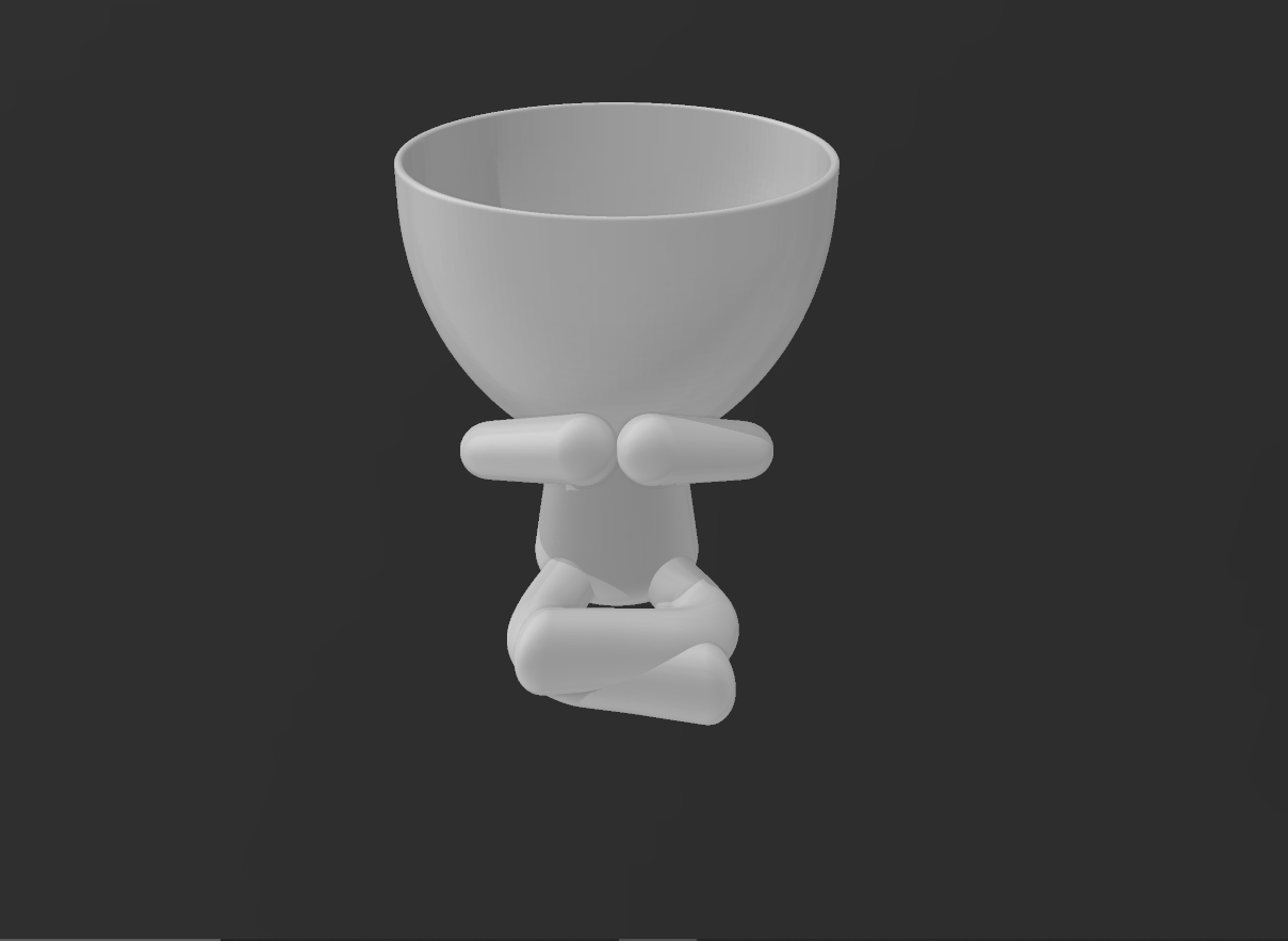 STL file Three wise Robert planters (Speak no Evil) 🗣️・3D printing ...