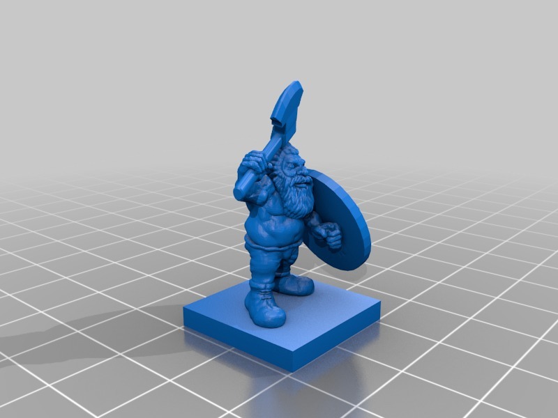 Free 3D file Dwarf Slayer 🎲 ・3D print design to download・Cults