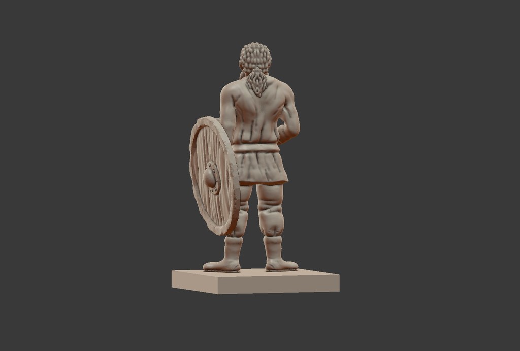 Free 3D file Viking with axe 🪓・3D print design to download・Cults