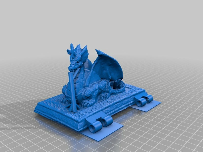 🐉 Dragon Box Remix #4・Free STL File for ・Cults
