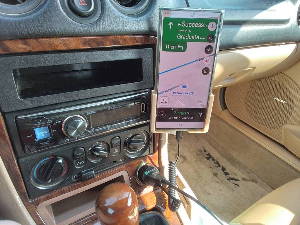 📞 NB miata s22 ultra phone mount・Free STL File for ・Cults