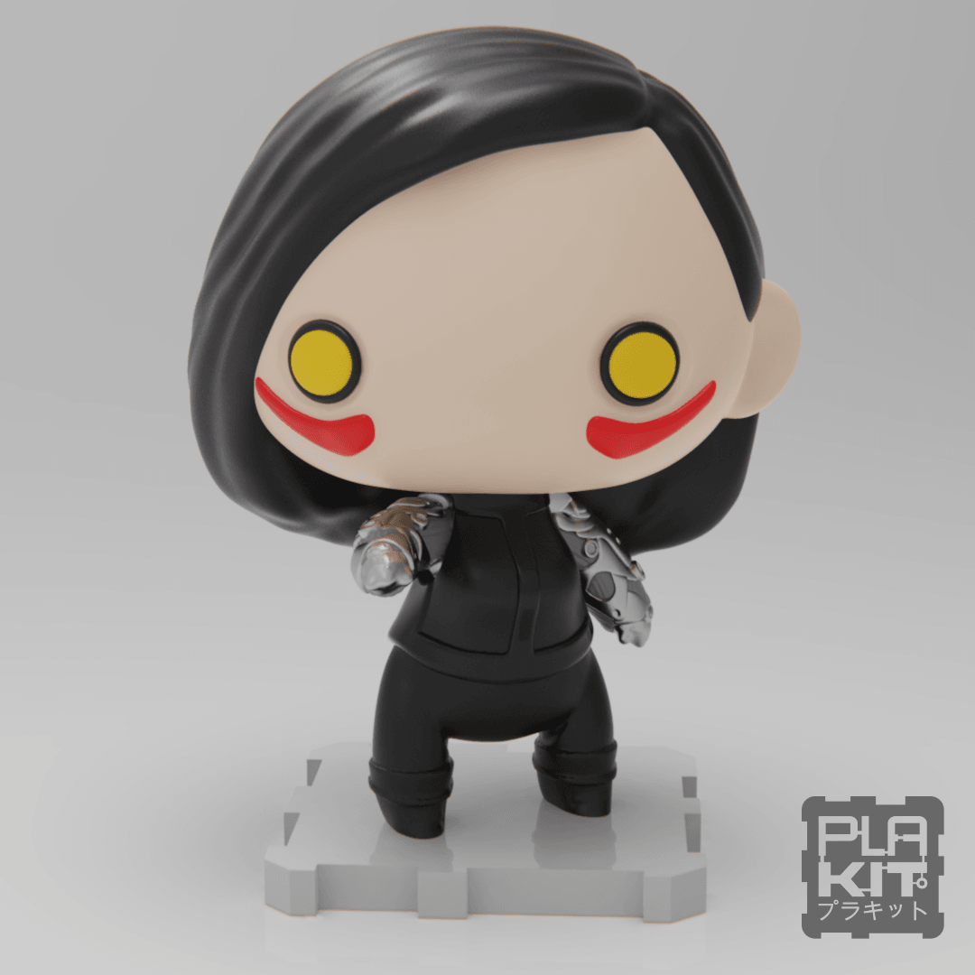 👼 Alita Battle Angel (Berserk body)・Free STL File for ・Cults