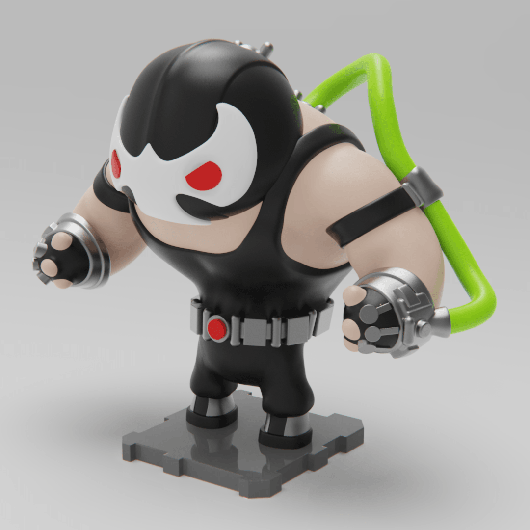 🦸 BANE (DC COMICS)・Free STL File for ・Cults