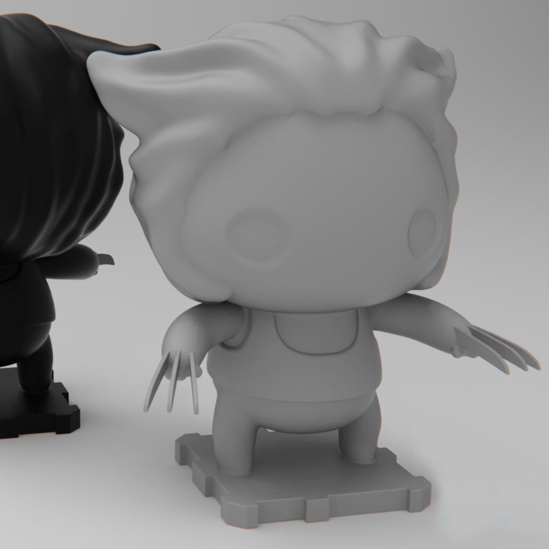 Free STL file X-Men Logan 🧸 ・3D printable object to download・Cults