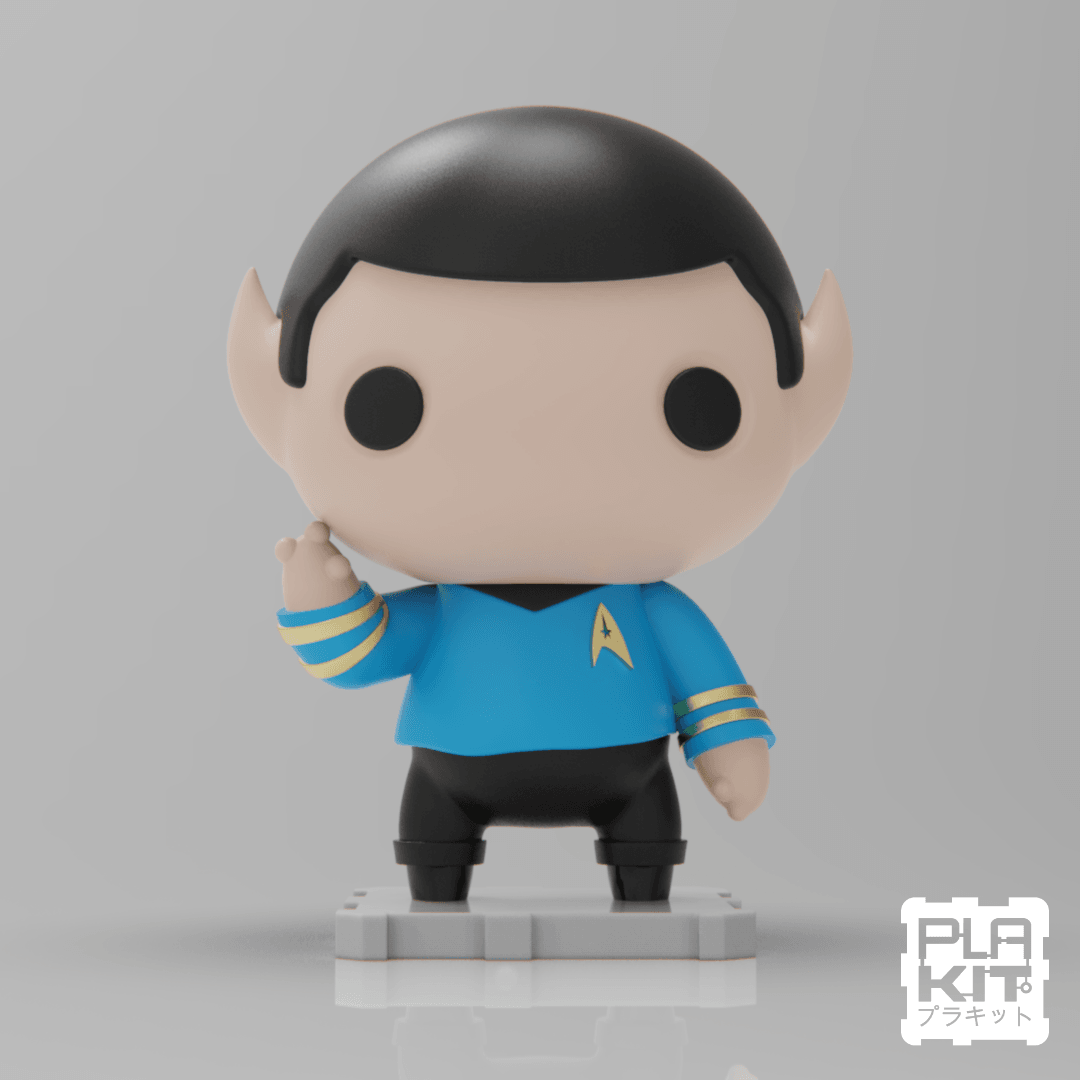 ⭐ Star Trek SPOCK・Free STL File for ・Cults