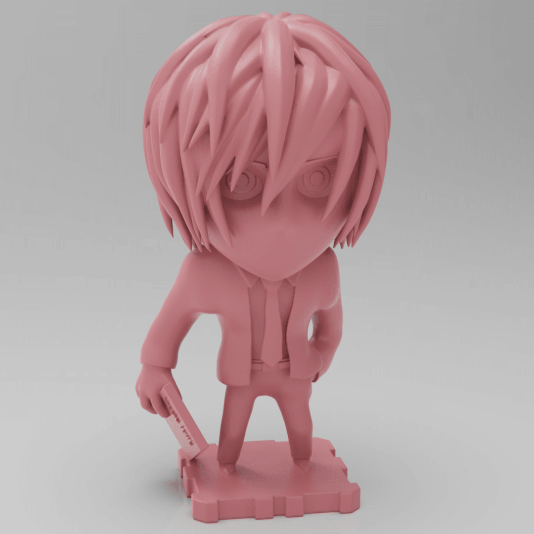 💬 Death Note LIGHT YAGAMI・Free STL File for ・Cults