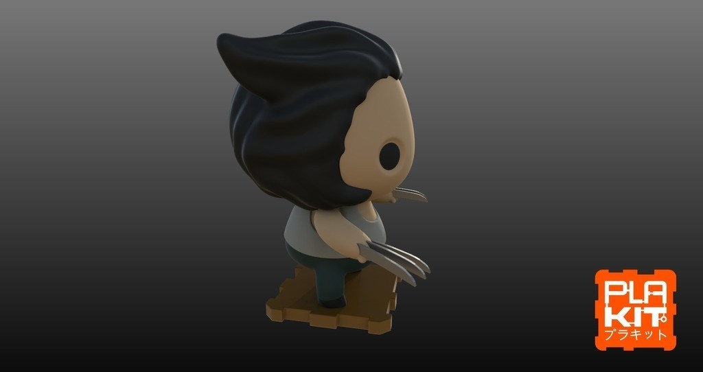 Free STL file X-Men Logan 🧸 ・3D printable object to download・Cults