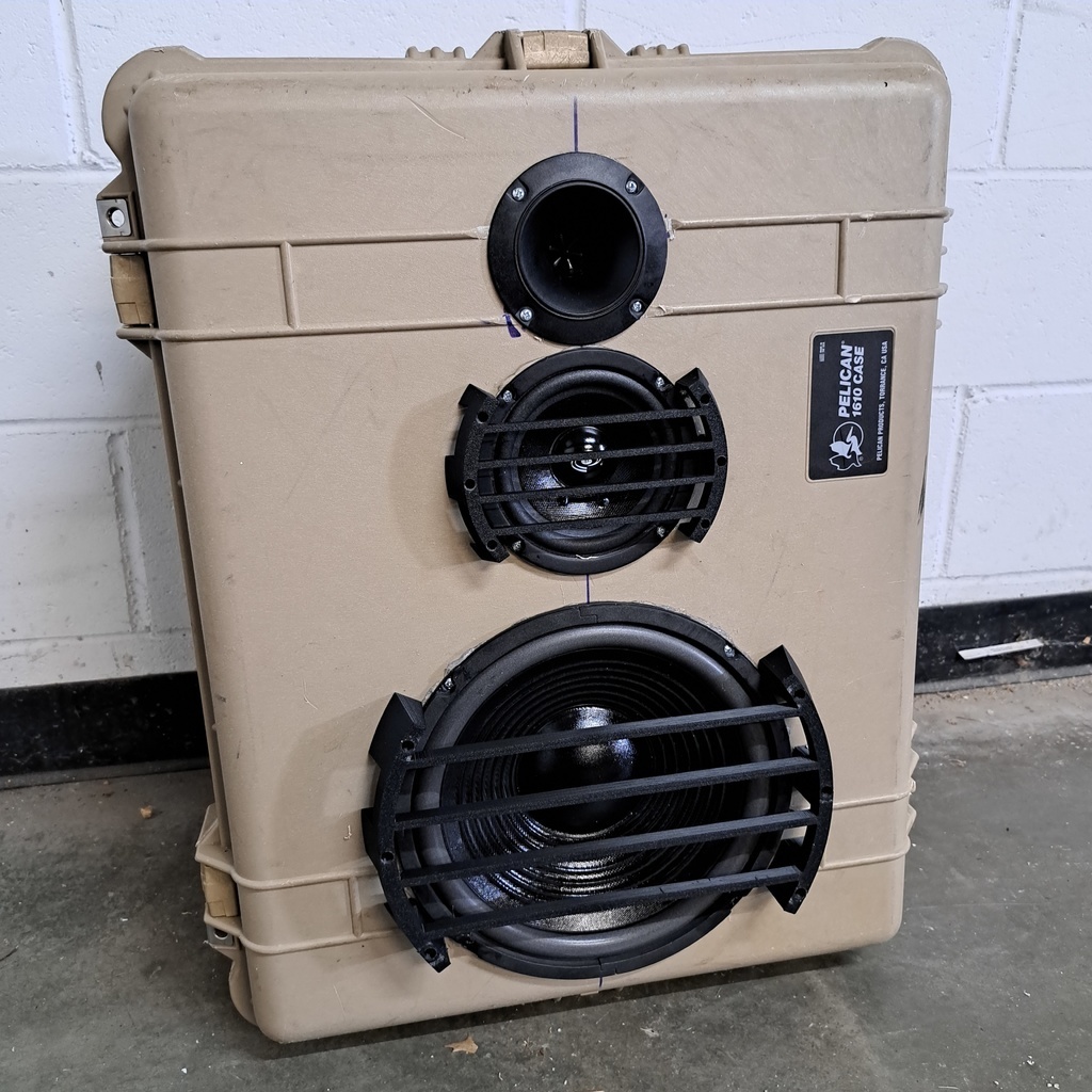 🔉 Customizeable Speaker Bar Grill・Free 3D File for ・Cults
