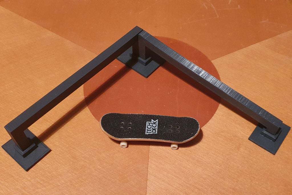 Free STL file Finger Skateboard modular rails 🛹 ・3D printing design to ...