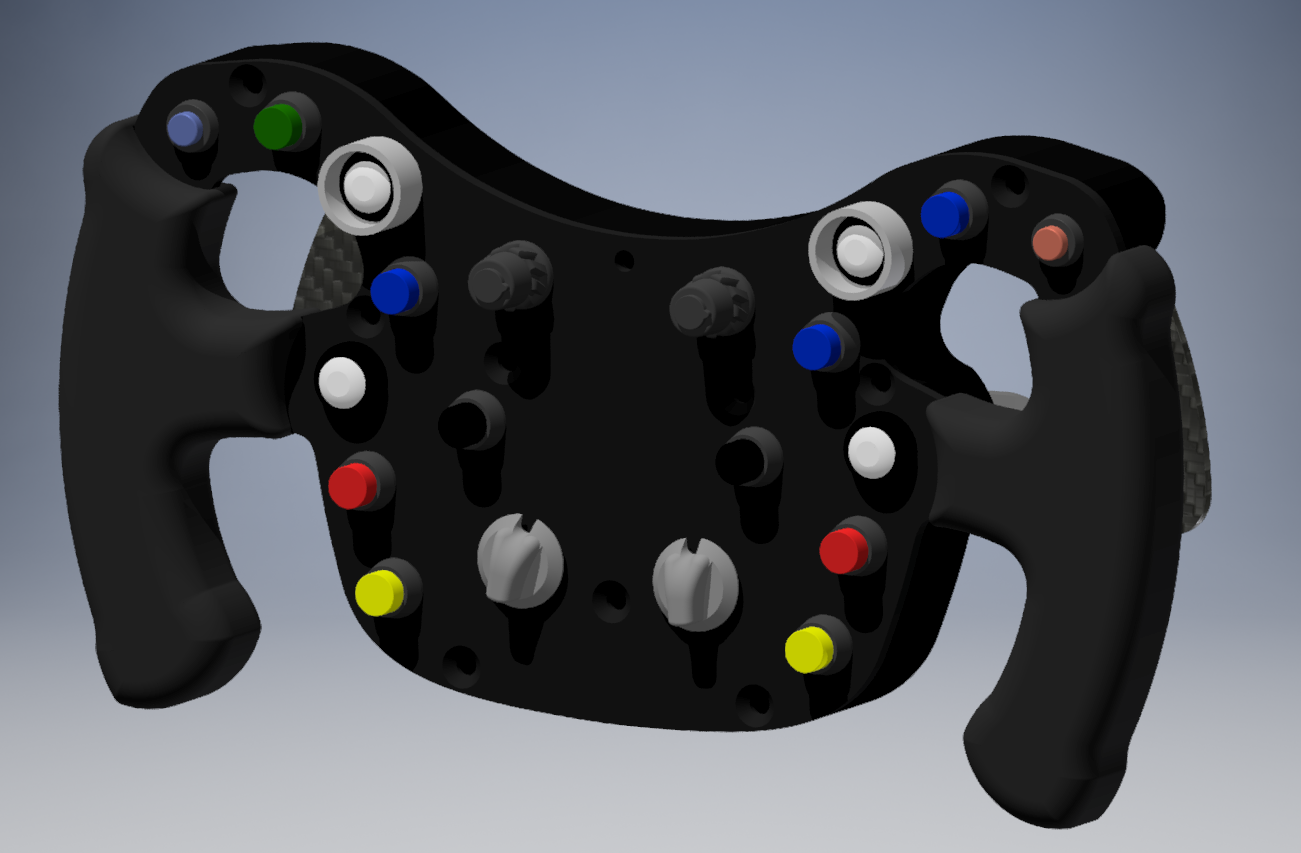 🛞 DIY FORMULA ONE GT STEERING WHEEL・ STL File for ・Cults